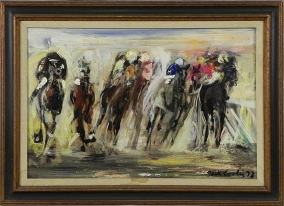 Jack Cooley | The Club House Turn (1973) | MutualArt