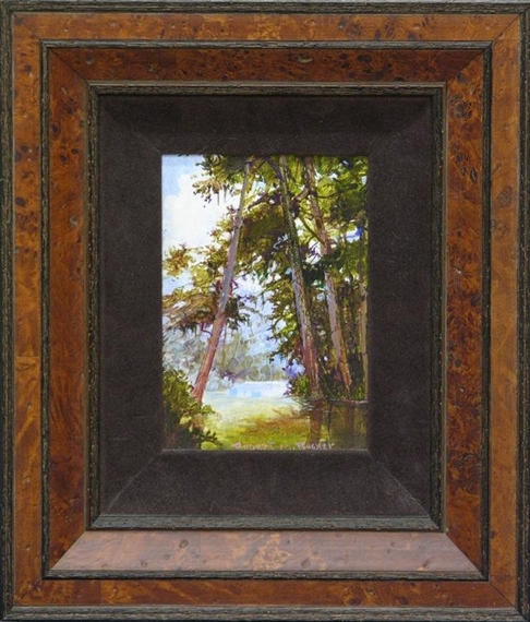 Robert Malcolm Rucker | Louisiana Swamp Scene | MutualArt