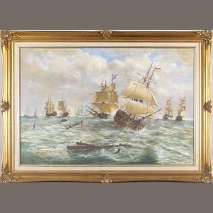 Ray Smith | Marine battle scene | MutualArt