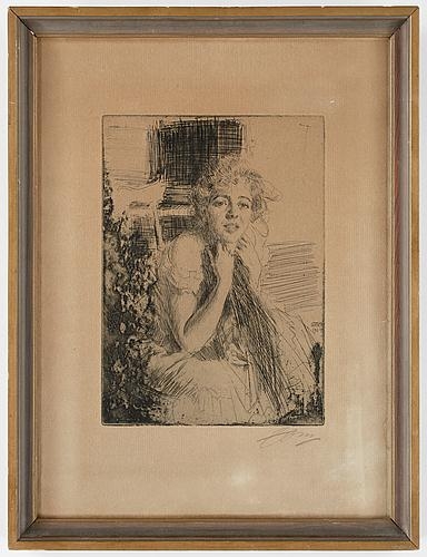 Anders Zorn | Emma Rasmussen (1904) | MutualArt