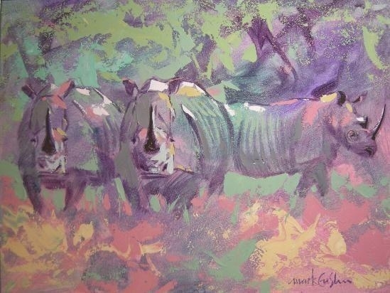 Mark Enslin | RHINOS | MutualArt