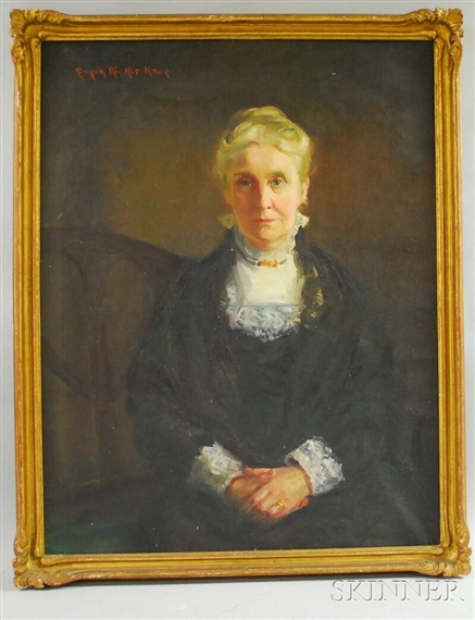 Susan Ricker Knox | Portrait of an Elegant Lady | MutualArt
