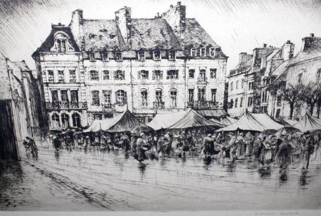 W. Douglas Macleod | Wet Market Day; 'Porte St. Vincent; Hester Frood ...