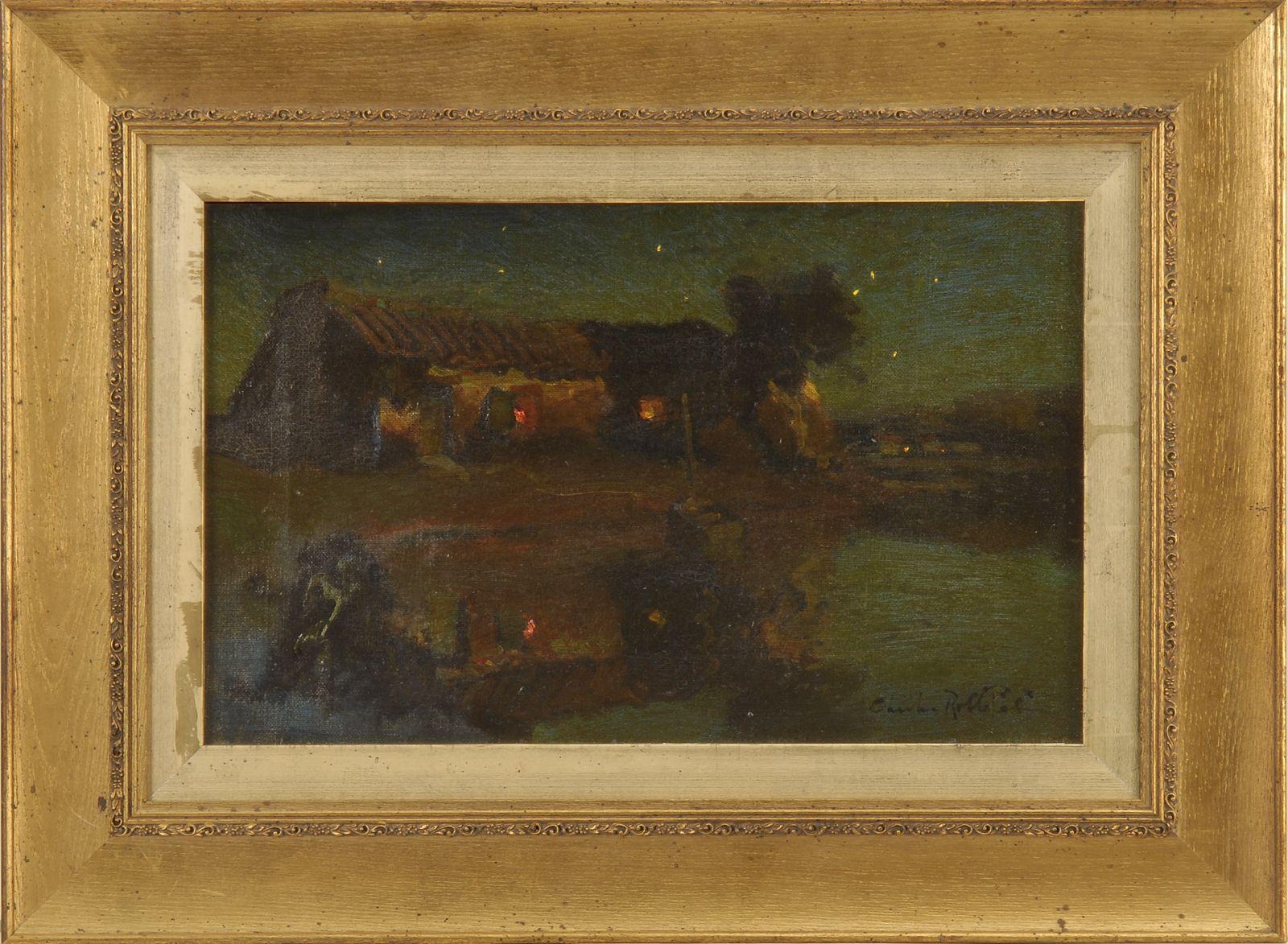 Charles Rollo Peters | The Sherman Rose Adobe (1910) | MutualArt