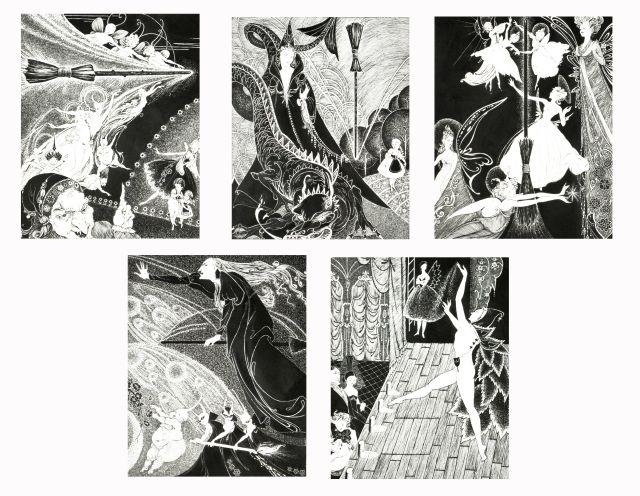 Reed Thomason | 4 works: Fairy Tale Illustrations (1971) | MutualArt