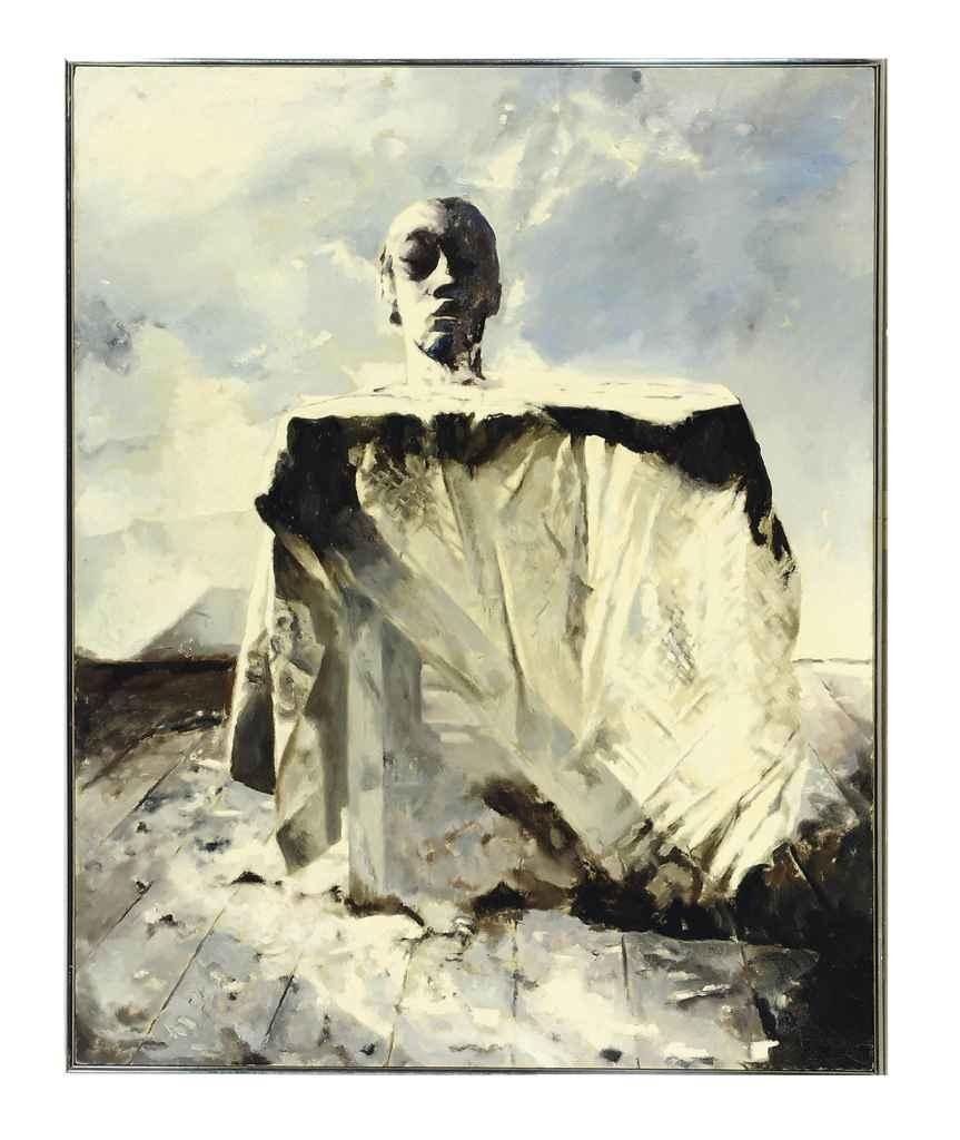 Balcomb Greene | Sculptor's Head (1974) | MutualArt