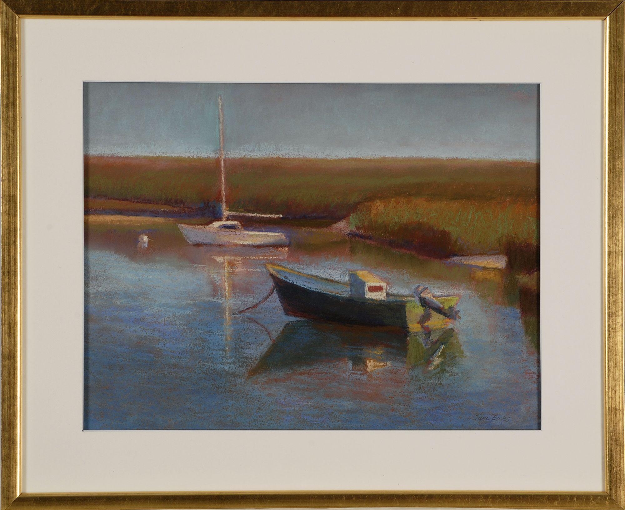 James Eccles | Low Ebb at Boat Meadow | MutualArt