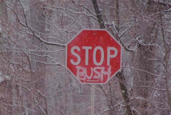 Chris Beckman | Stop Bush | MutualArt