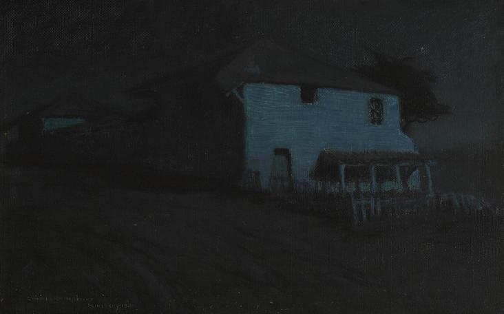 Charles Rollo Peters | Twilight on the Farm (1902) | MutualArt