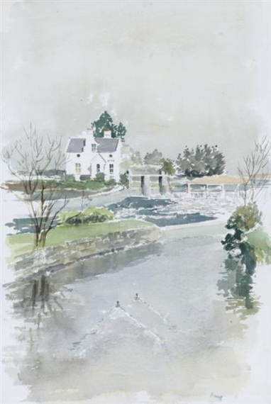 Derek Biddulph | The Weir, Galway | MutualArt