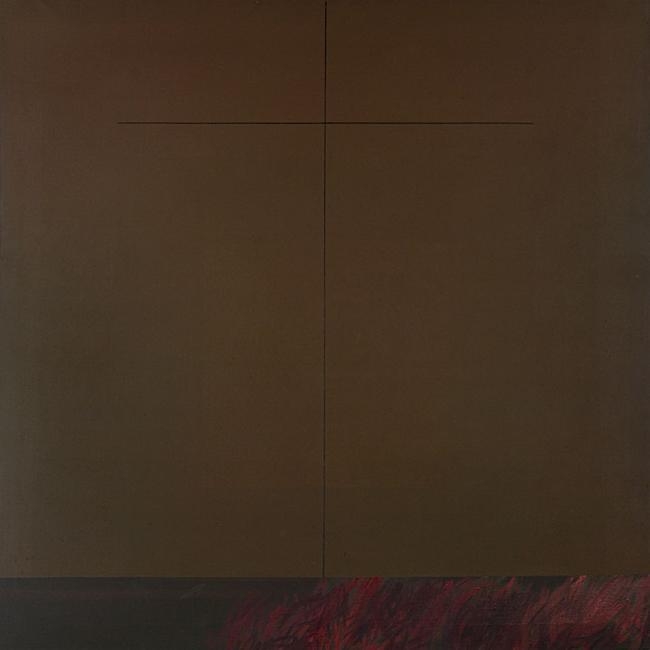 Ralph Hotere | Te Whiti: from Hone Tuwhare's 'Not by Wind Ravaged ...