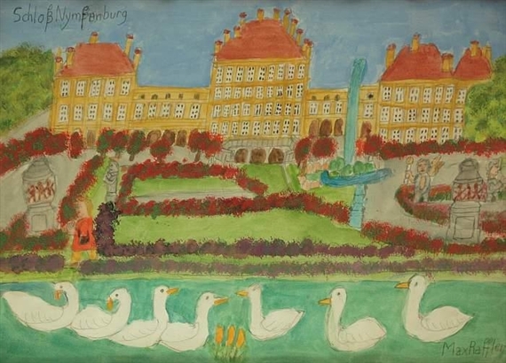 Max Raffler | Blick auf Schloß Nymphenburg | MutualArt