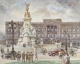Geoffrey Mainwaring | Australian Soldiers, Buckingham Palace, London ...
