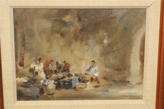 Peter Burman | Dark Interior | MutualArt