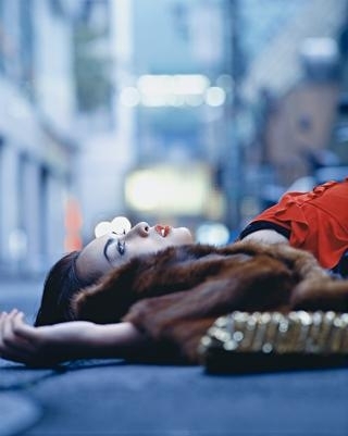 Izima Kaoru | Hasegawa Kyoko Wears Yves Saint Laurent | MutualArt