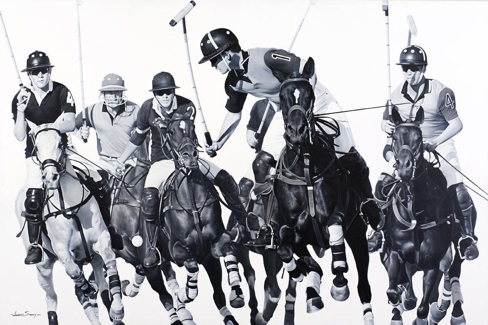 Lawrence Starkey | Storming the Ball | MutualArt