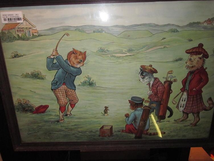 Louis Wain | 3 works; Mrs Tabitha's Cats Academy; The Cats' Half ...