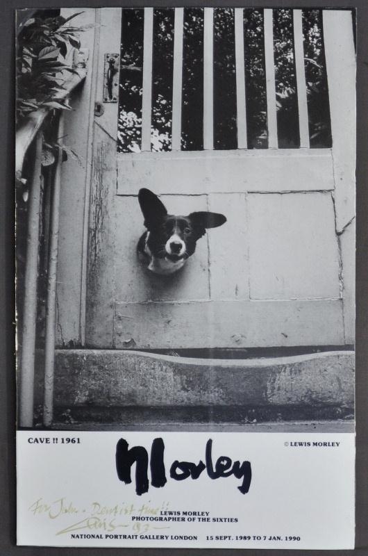 Lewis Morley | National Portrait Gallery Exhibition Poster (1989 ...