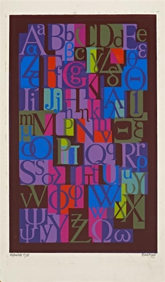 Eileen Mayo | Alphabets (1982) | MutualArt