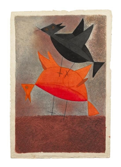 Teódulo Rómulo | Dos Pajaros (1980) | MutualArt
