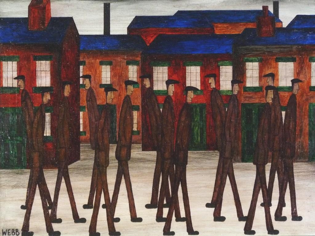 Nick Webb | 'Street Scene' | MutualArt