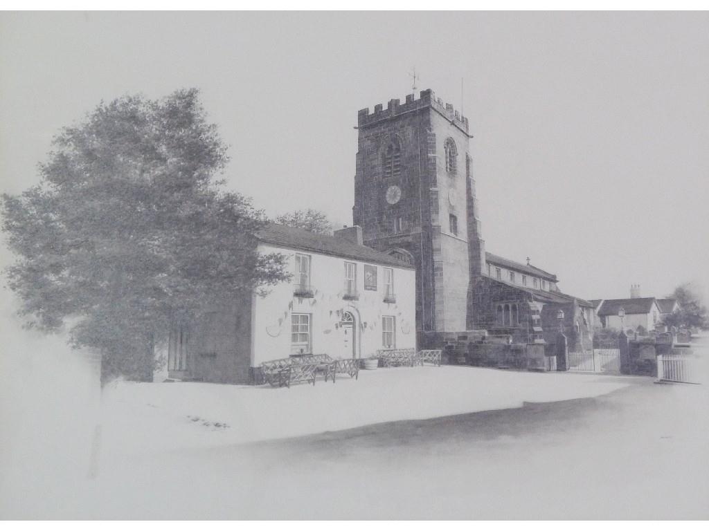 Marc Grimshaw | 'Grappenhall Village', Cheshire | MutualArt