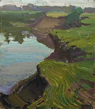 Vaughan Murray Griffin | Coastal Landscape (1938) | MutualArt