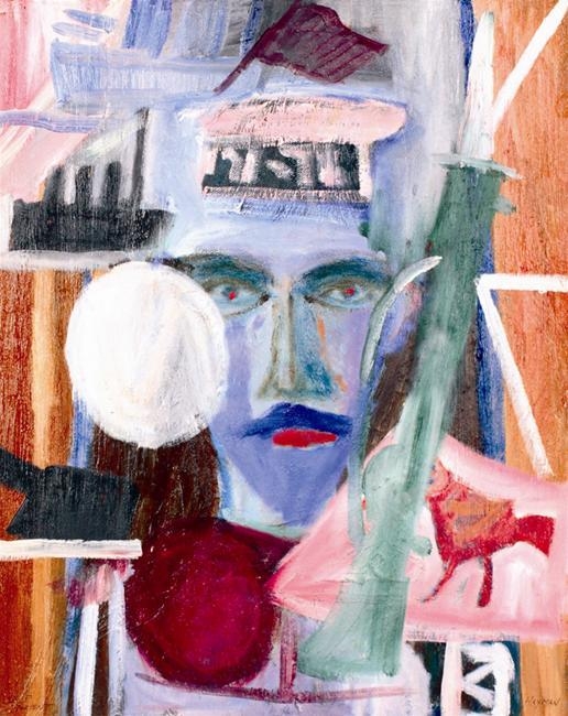 Patrick Hayman | Self Portrait with Russian Sailor at the Revolt at ...