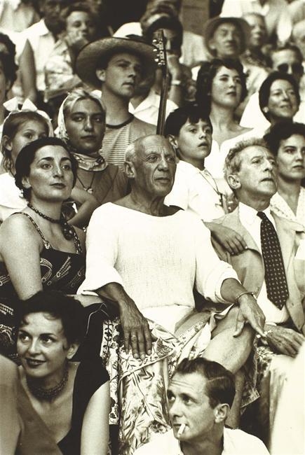 Brian Brake | Picasso at the Bull Fight (1955) | MutualArt