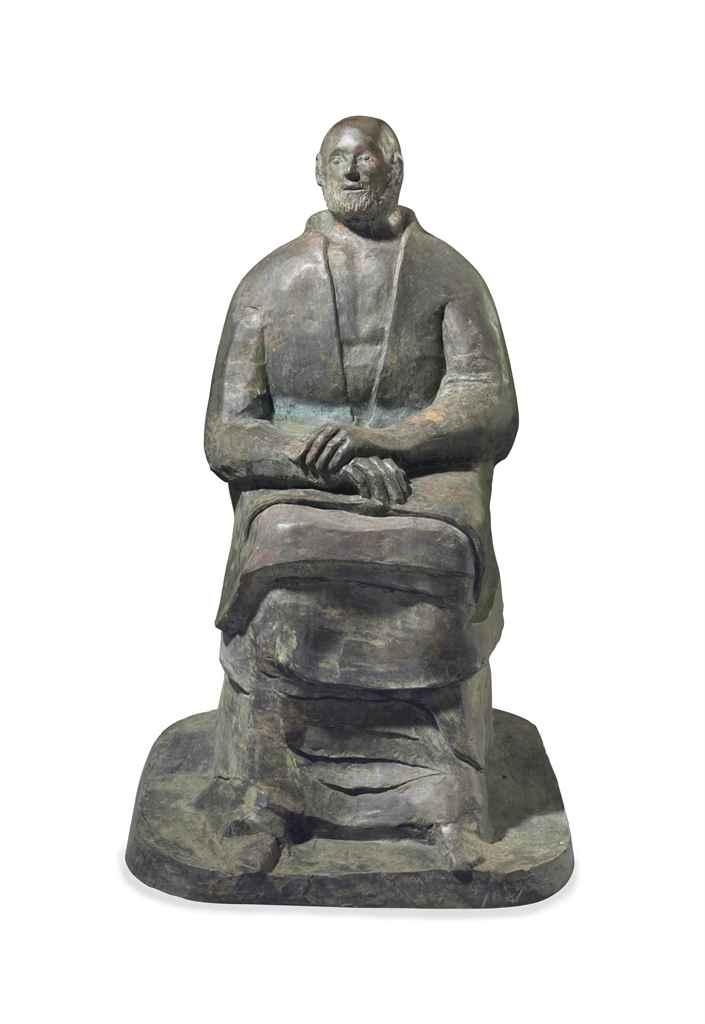 Leonard Baskin | Glutted Death with Wings (1981) | MutualArt