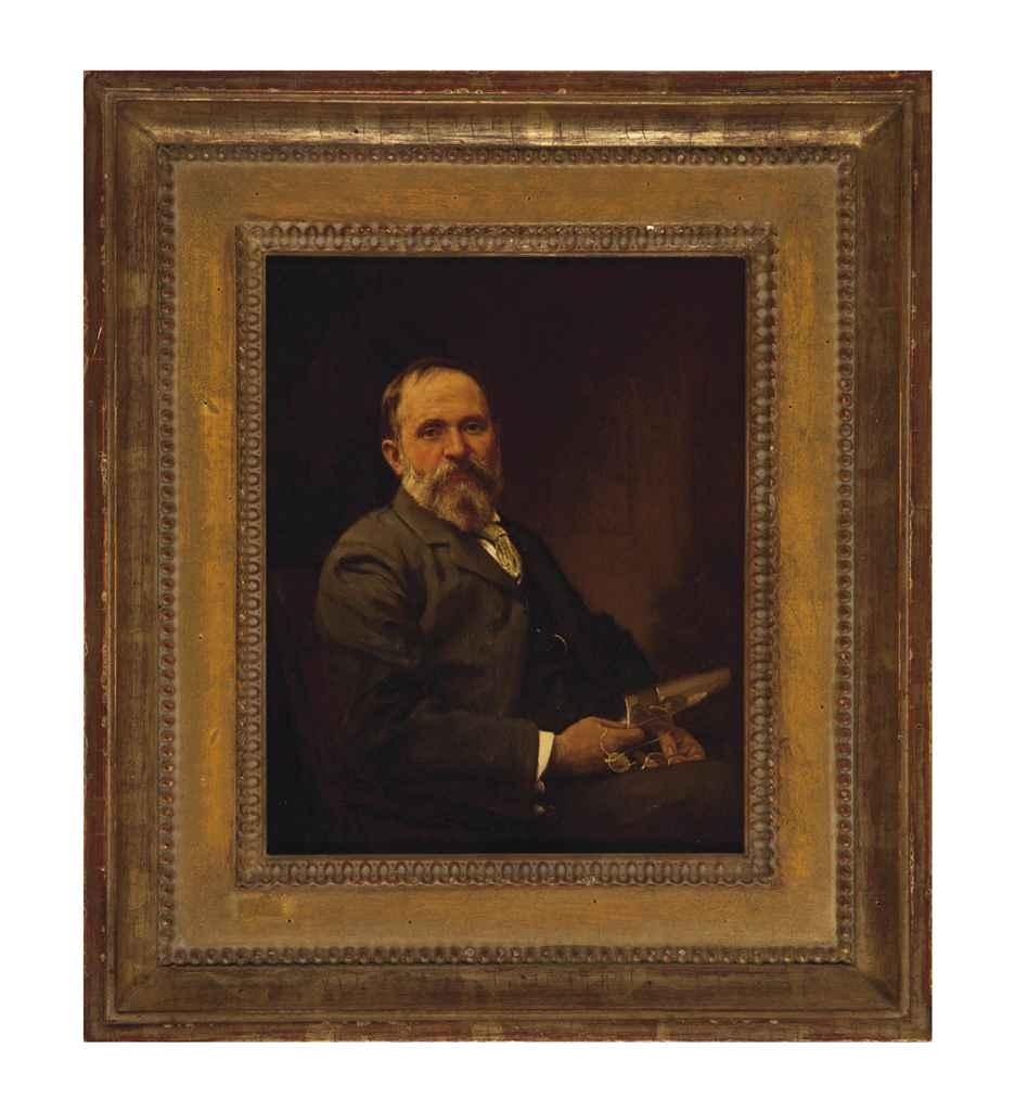 William Magrath | Portrait of Thomas Hovenden | MutualArt