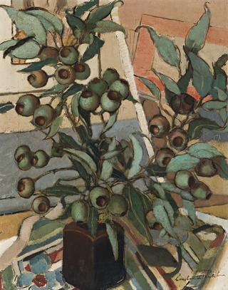 Constance Stokes | Green gum nuts (1933) | MutualArt