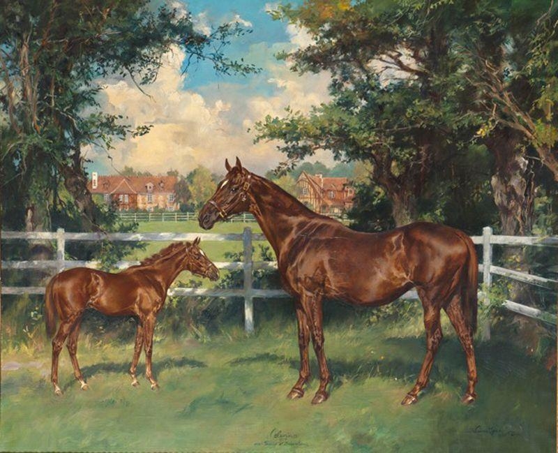 Ignac Konrad | Race Horse (Worden) (1955) | MutualArt
