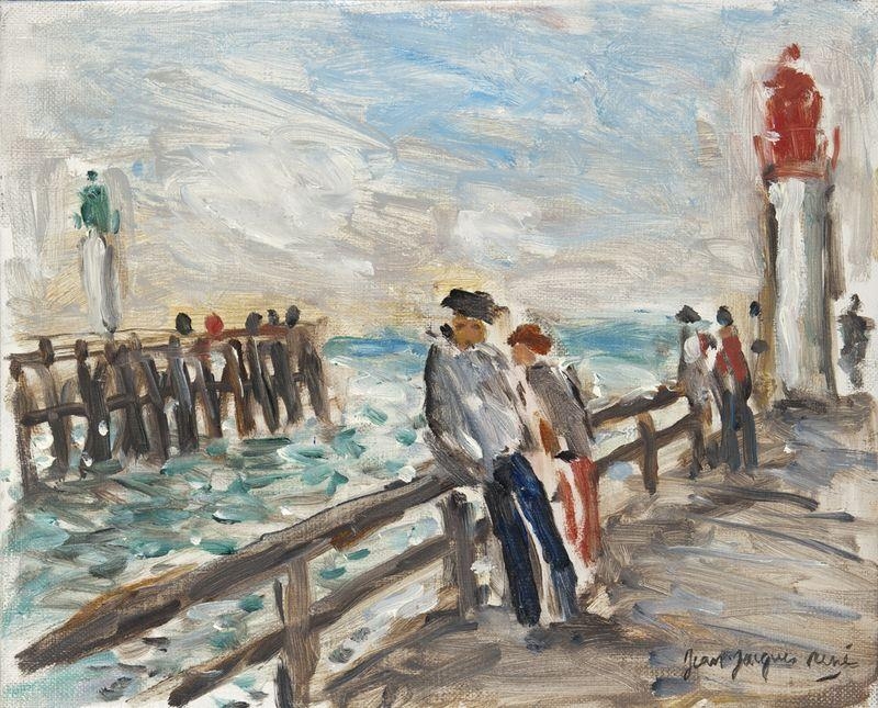 Jean Jacques René | On the pier | MutualArt