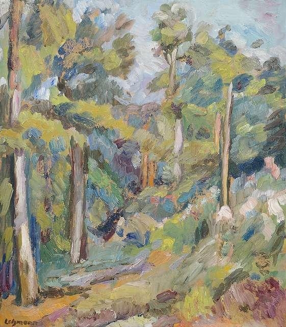 Alfred Lehmann | Landscape with trees | MutualArt