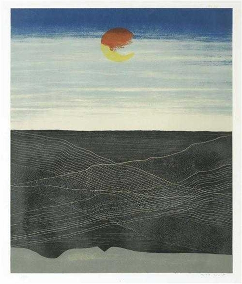 Max Ernst | Landscape with sun | MutualArt