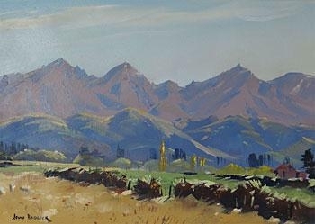 John Badcock | Four Peaks from Te Moana | MutualArt