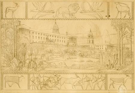 Jacob Hendrik Pierneef | Union Buildings with South African iconography ...