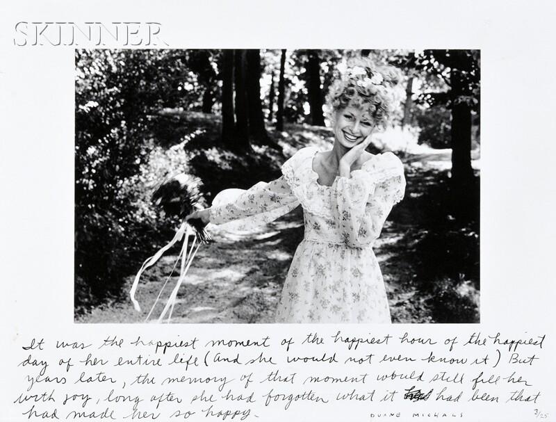 Duane Michals | It was the Happiest Moment..., (1976) | MutualArt