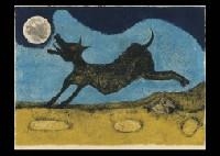 Rufino Tamayo | Perro ladrándole a la luna (1988) | MutualArt