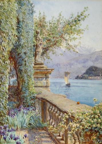 Ernest Arthur Rowe | Villa Cercola, Capri | MutualArt