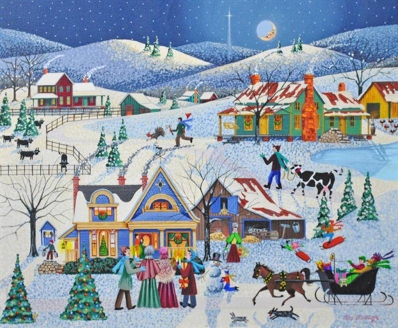 Pris Buttler | CHRISTMAS EVE IN THE COUNTRY (1991) | MutualArt