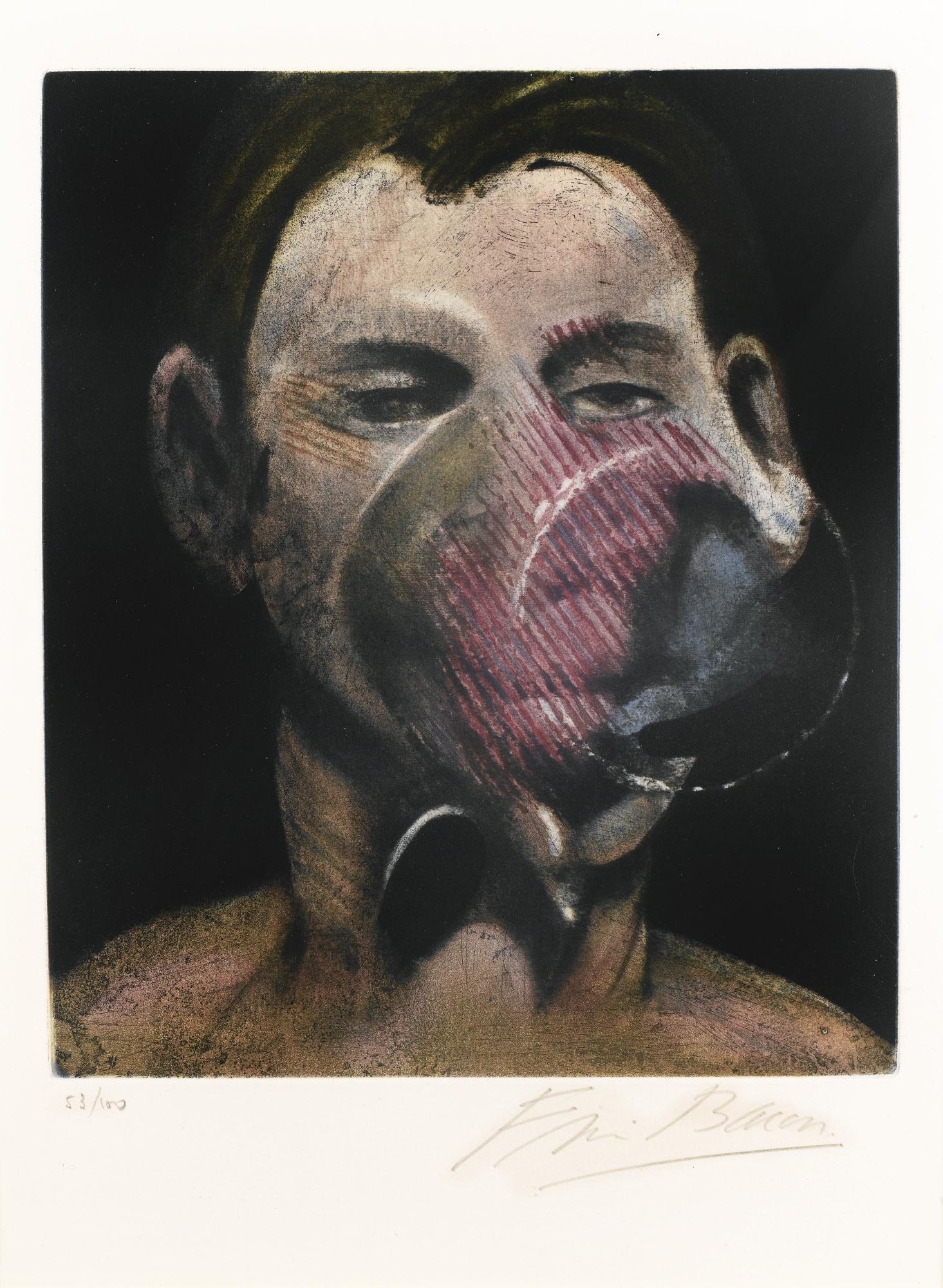 Francis Bacon | Portrait of Peter Beard (1976) | MutualArt