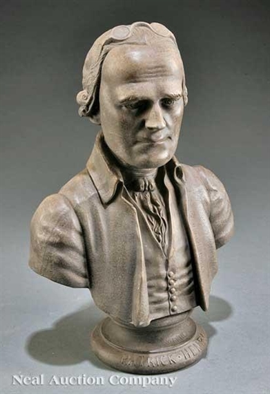 Warner Miskey & Merrill | Bust of Patrick Henry | MutualArt