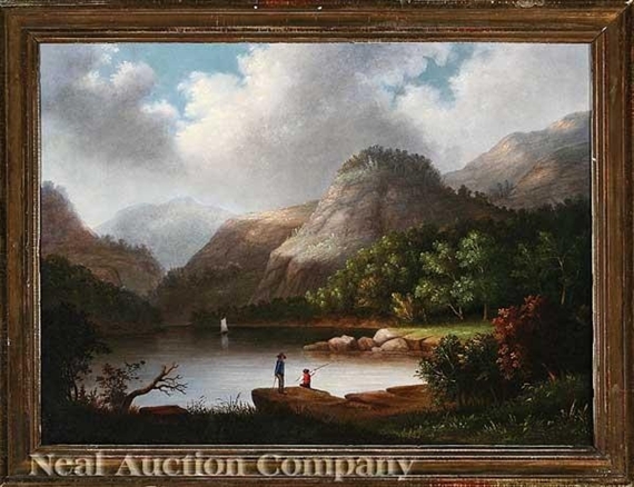 Robert Brammer | Fishing in Kentucky near Louisville (1839) | MutualArt