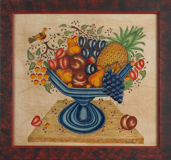 Bill Rank | theorem of a compote of fruit | MutualArt