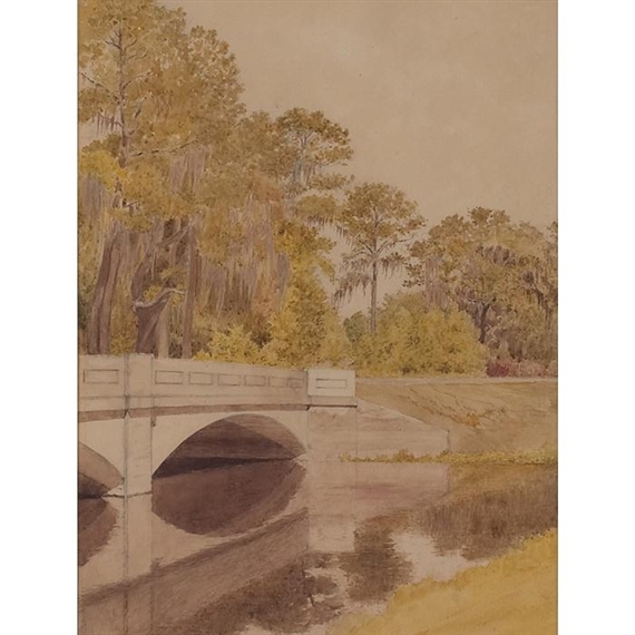 Robert Closson Spencer | Bridge (Circa 1930) | MutualArt