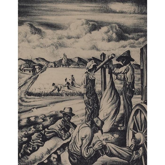 Joseph Vorst | Picking Crops (1940) | MutualArt