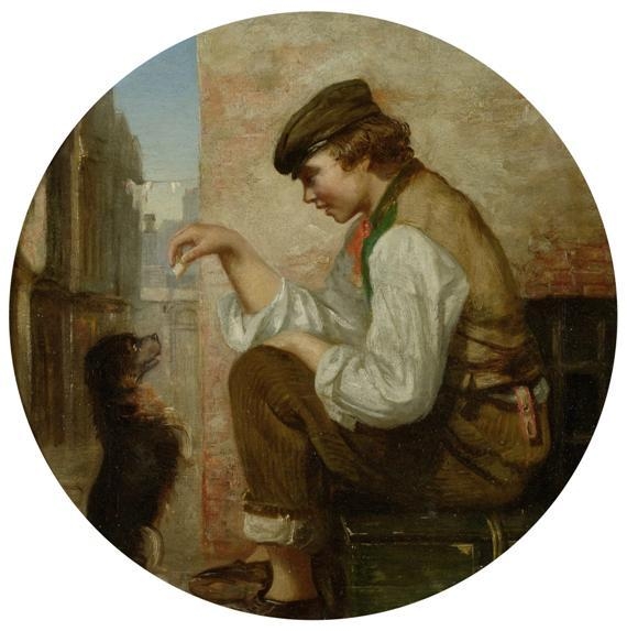 Augustus Edwin Mulready | The Lesson | MutualArt