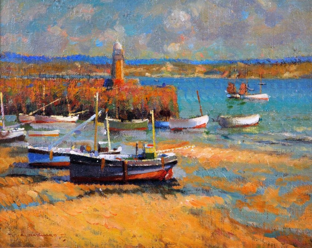 Arthur Hayward | The Fish Pier, St Ives | MutualArt